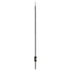 Everbilt 1-3/4 in. x 3-1/2 in. x 5 ft. Green Steel Fence T-Post with ...