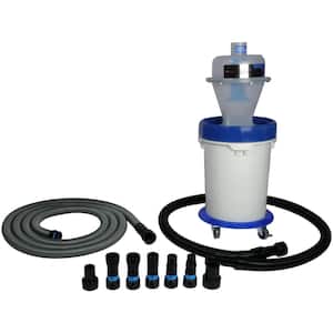 Cen-Tec Quick Click Dust Collection Separator and 16 ft. Hose for Home ...