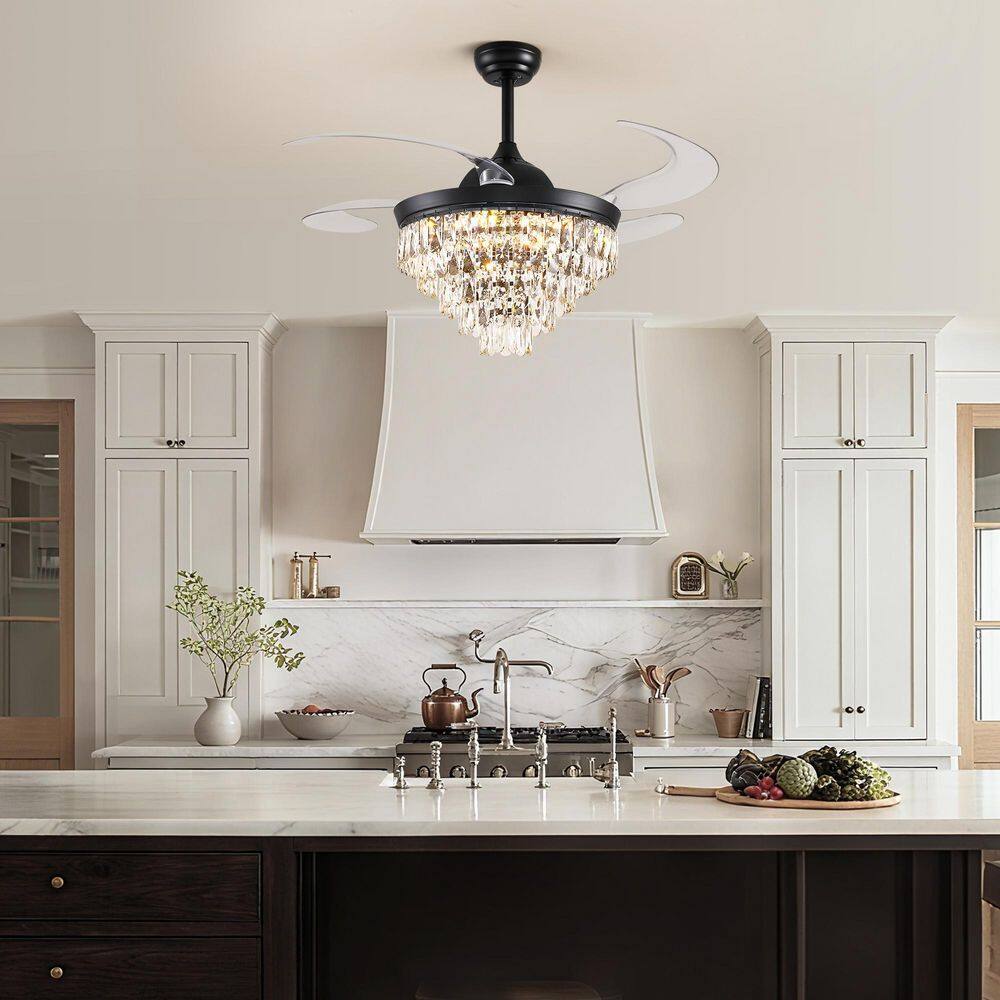 Have a question about WDETR 48 in. Indoor Modern Black Standard Crystal ...