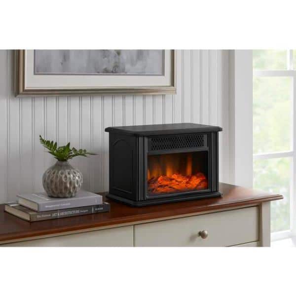 StyleWell Bluffs 400 sq. ft. Electric Stove in Black CFS-559-01 - The ...