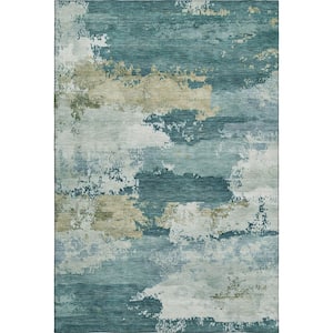 Addison Rugs Mayfield Premium Machine Washable Abstract AMF2372 ...