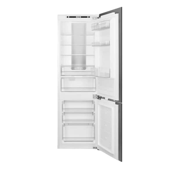 smeg 60cm Fully-Integrated Refrigerator w/Bottom-Freezer. Right Hinge ...