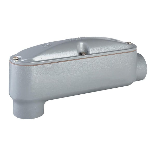 RACO 1-1/4 in. LB Hub Rigid Mogul Conduit Body, 1-Pack MOLB-4-1 - The ...