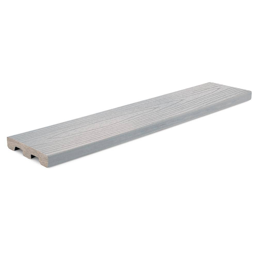 TimberTech Composite Classic 5/4 in. x 6 in. x 12 ft. Square Classic ...