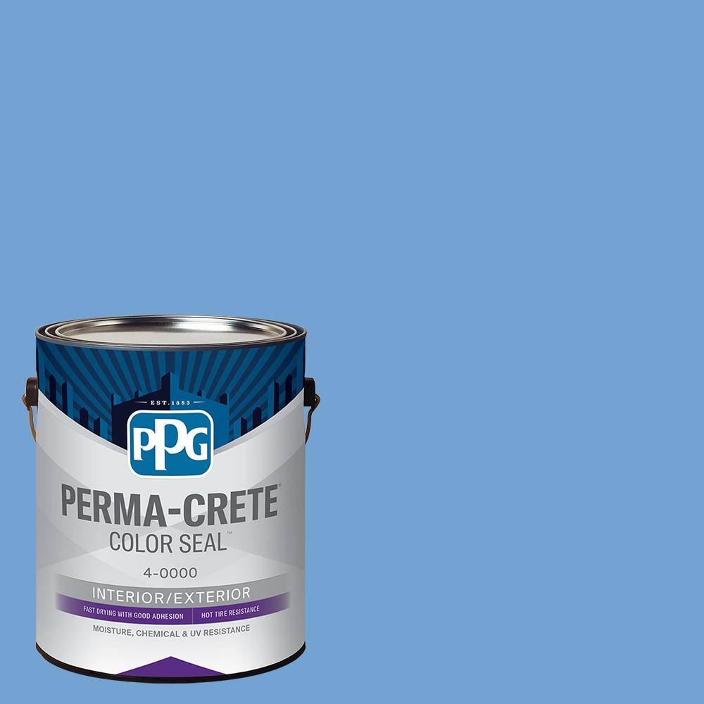 Perma-Crete Color Seal 1 gal. PPG1242-4 Overcast Satin Interior ...