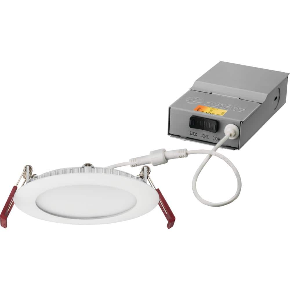 Reviews for Lithonia Lighting Contractor Select Wafer Series 4 in ...