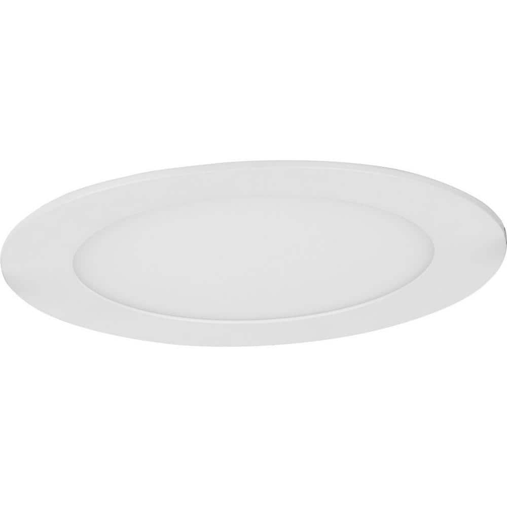 Progress Lighting Everlume Collection 6 in. Satin White 5-CCT LED Low ...