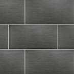 MSI Metro Gris 12 in. x 24 in. Matte Porcelain Floor and Wall Tile (2 ...