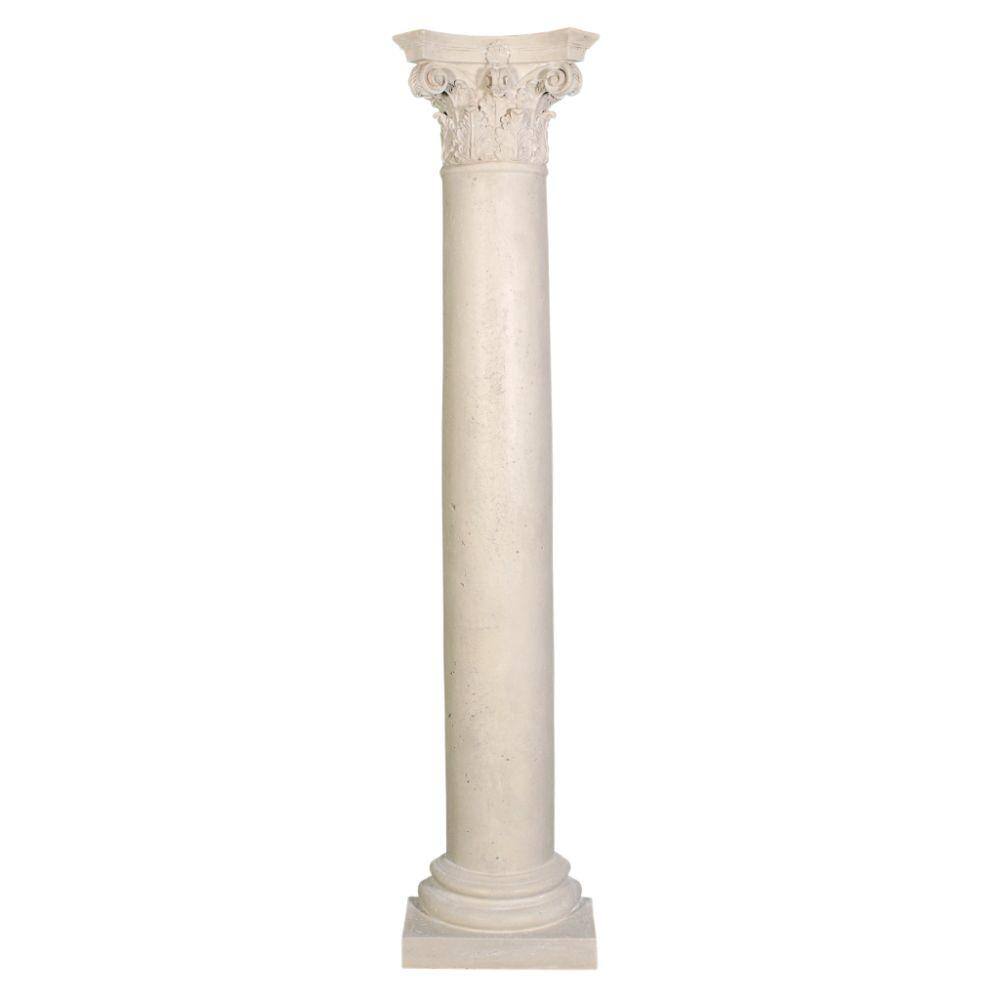 Design Toscano 86 in. x 18.5 in. The Corinthian Architectural Half ...