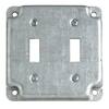 Steel City 4 in. Square Surface Cover Double Toggle Device RS5-10R ...