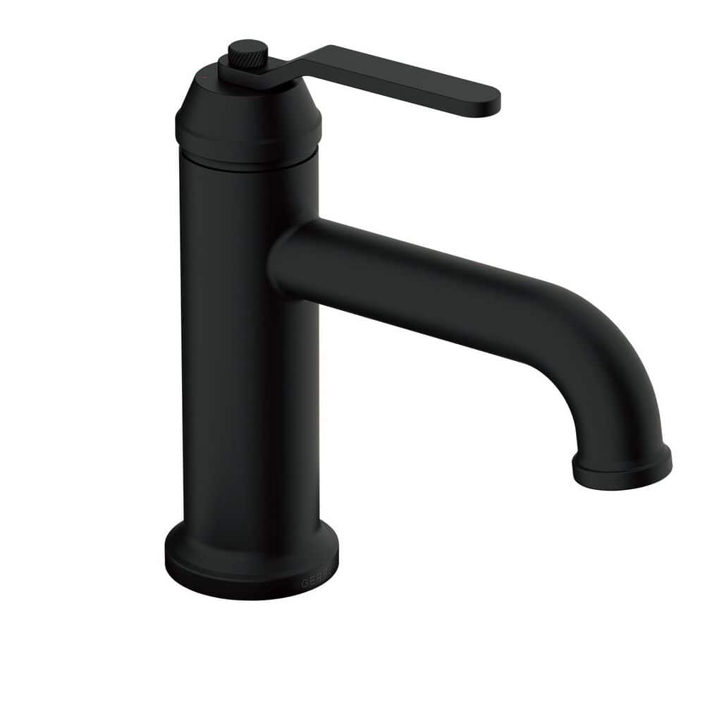 Gerber Kinzie Single Handle Single Hole Bathroom Faucet with Deckplate ...