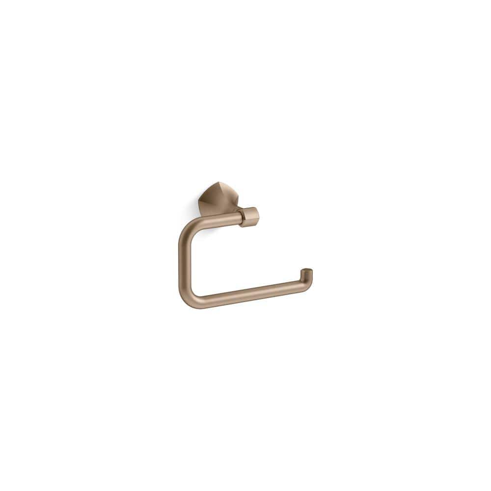 KOHLER Occasion Wall Mounted Towel Ring in Vibrant Brushed Bronze 27063 ...