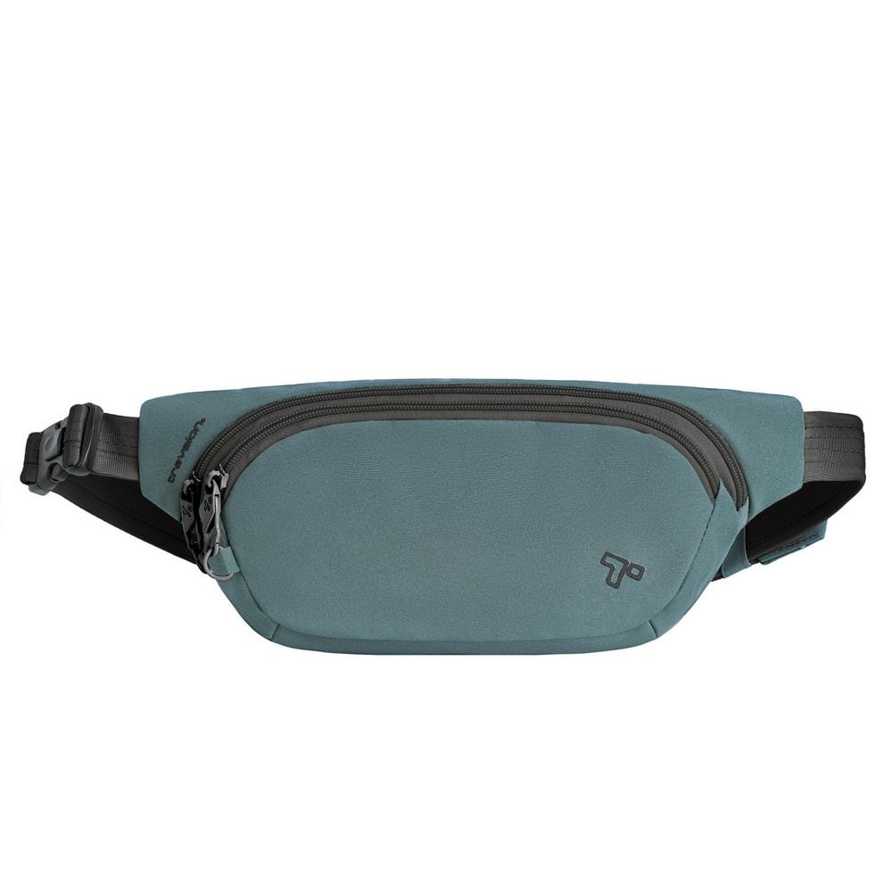 Travelon Anti-Theft The Voyages 11-in. Slate Blue Waist Pack waistpack ...