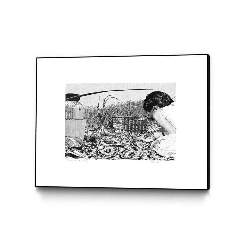 28 in. x 22 in. "Outing" by Gill Alexander Framed Wall Art CT2356 ...