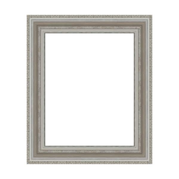 Amanti Art Mirror Makeover Parlor Silver 21.25 in. W x 25.25 in. H ...