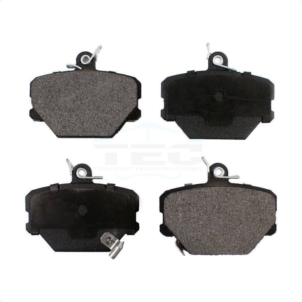 TEC Front Ceramic Disc Brake Pads For Smart Fortwo TEC-1252 - The Home ...