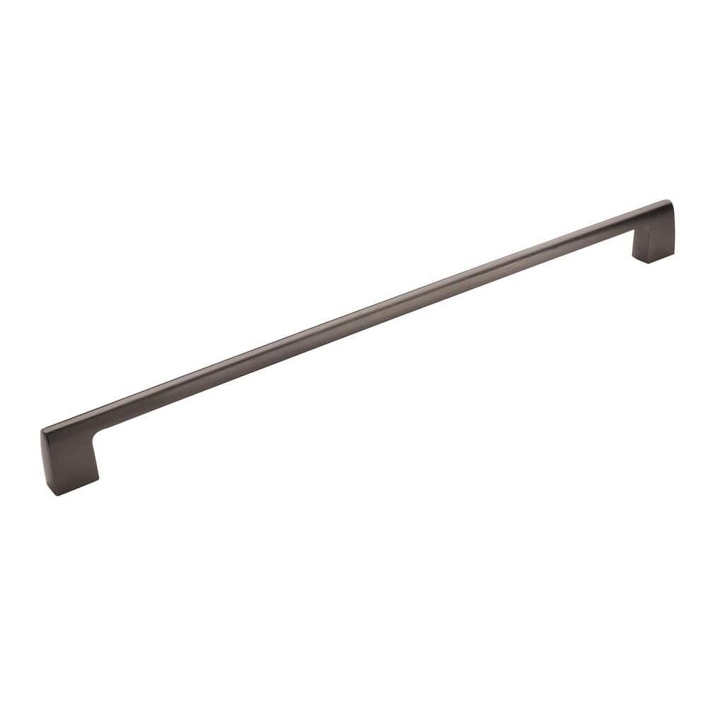 Amerock Riva 18 in. (457mm) Modern Graphite Bar Appliance Pull ...