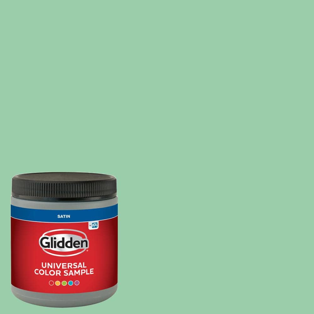 Glidden 8 oz. PPG1226-4 Heath Green Satin Interior Paint Sample PPG1226 ...