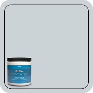 BEHR DYNASTY 8 oz. #N490-1 Absolute Zero Matte Stain-Blocking Interior ...