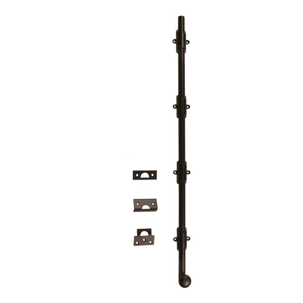 idh by St. Simons 24 in. Solid Brass Matte Black Heavy-Duty Surface ...