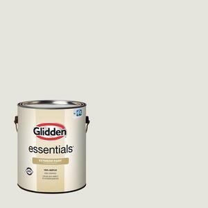 Glidden Premium 5 gal. PPG1104-1 White Rock Semi-Gloss Interior Latex ...