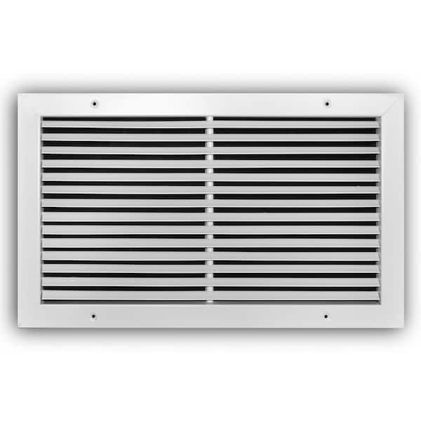 Everbilt 30 in. x 8 in. 1-Way Steel Baseboard Return Air Grille in ...