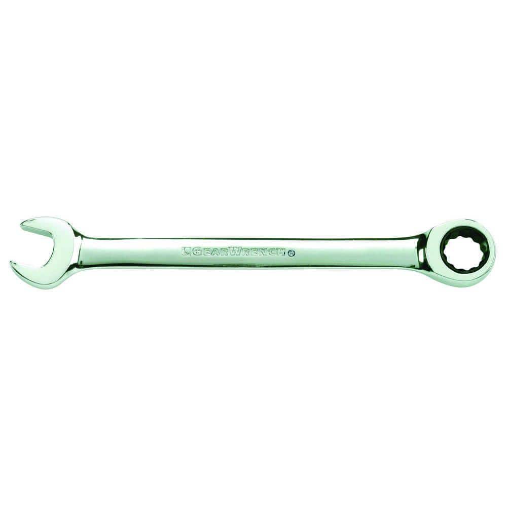 GEARWRENCH 46 mm Metric 72-Tooth Jumbo Combination Ratcheting Wrench ...
