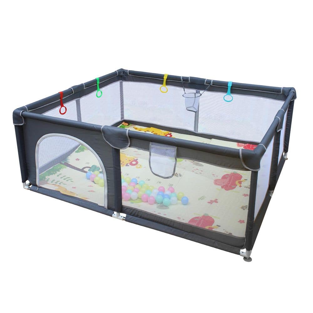 Tatayosi 26 in. H Removable Enclosures for Indoor and Outdoor, Baby ...