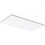 Metalux 2 ft. x 4 ft. White Integrated LED Commercial Grade Recessed ...