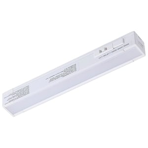 SATCO 30 in. Hardwired Black Integrated LED 10-Watt 30K/40K/50K CCT Selectable 725 Lumens ...