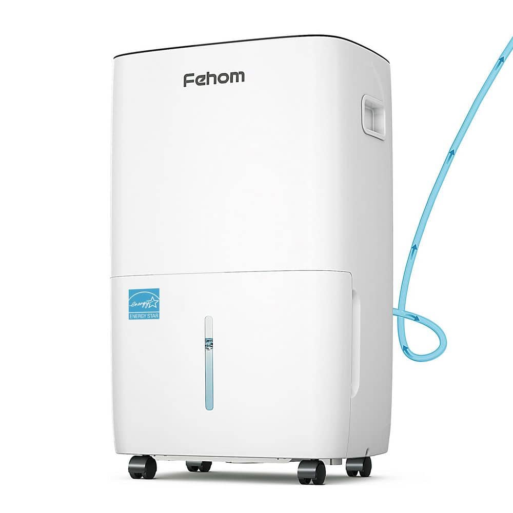 Fehom High Humidity 150 pt. 7,000 sq. ft. Energy Star Dehumidifier in ...