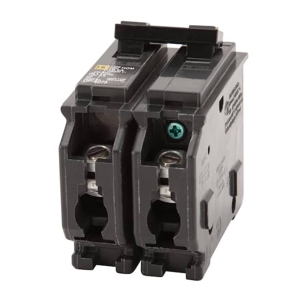 Square D Homeline 60 Amp 2-Pole Circuit Breaker(HOM260CP) HOM260CP - The Home Depot