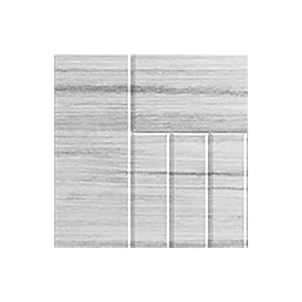 WeatherStrong Daytona 7.25 in. W x 0.625 in. D x 7.25 in. H White ...