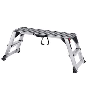 SKYSHALO Work Platform, 5.2 5 ft. 2. 6 ft. H x 1.7 ft. W, Galvanized ...