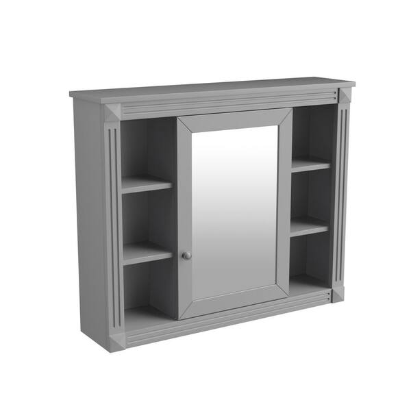 Ziyudura 35 In W X 28 In H Rectangular Mdf Board Surface Mount