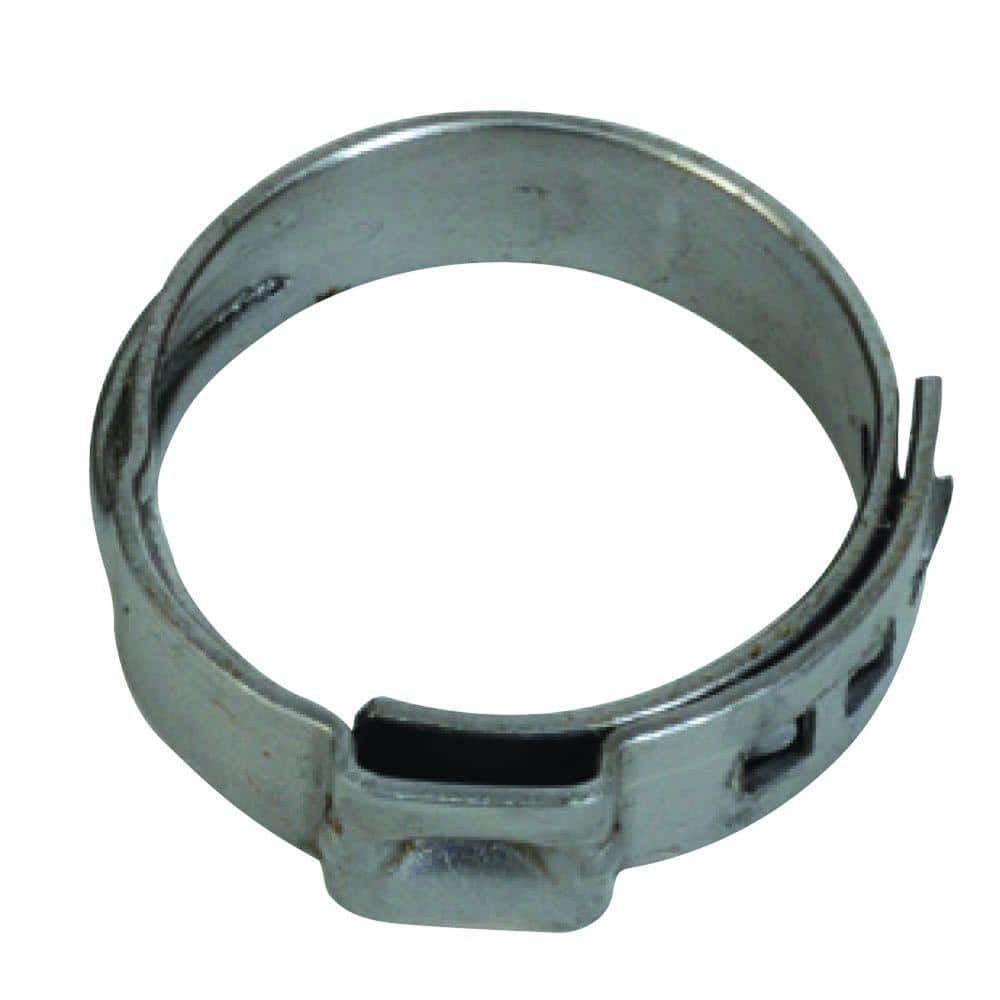 SharkBite 3/4 in. Stainless Steel PEX Barb Clamp (100-Pack) UC955CPA100 ...