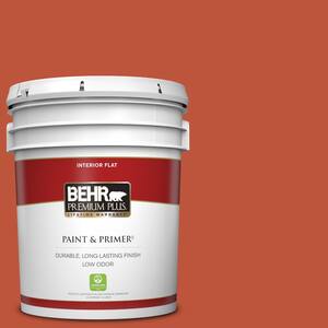 BEHR DYNASTY 8 oz. #S-G-200 Glowing Firelight Matte Stain-Blocking ...