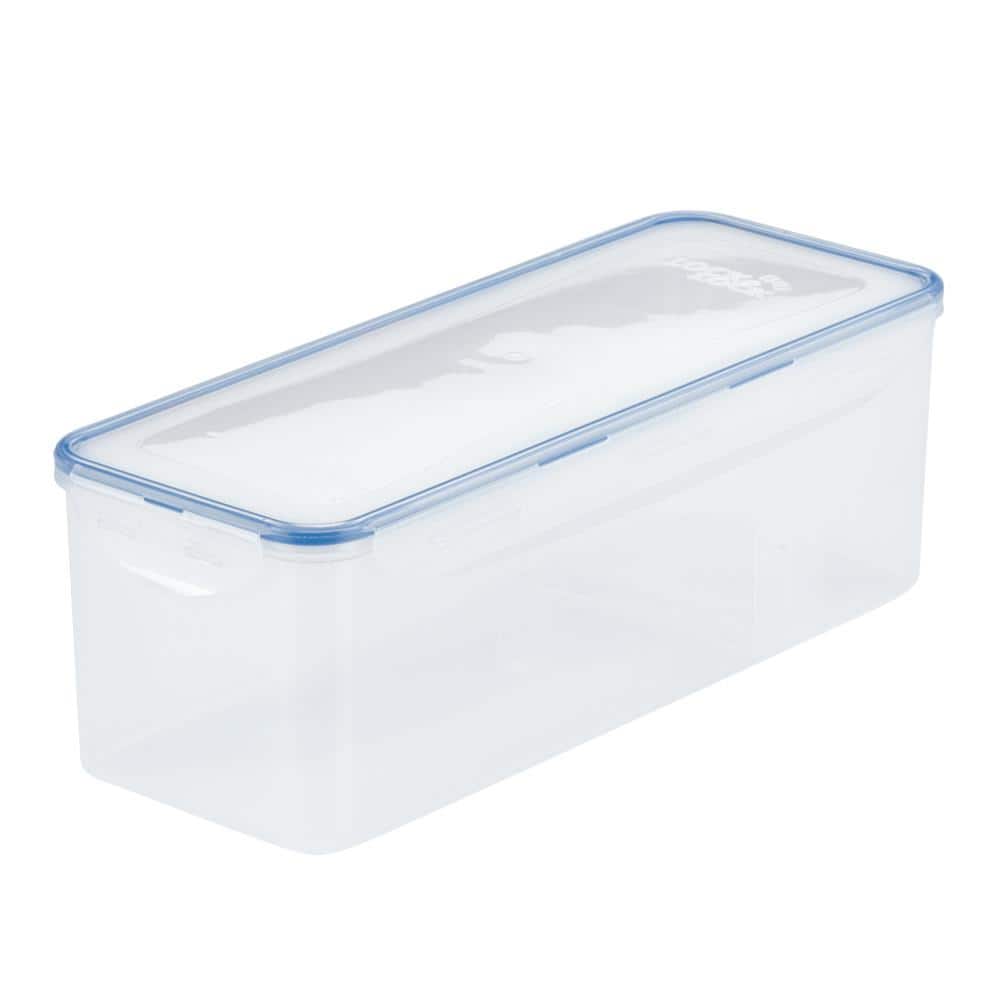 LOCK & LOCK 21.1-Cup Easy Essentials Pantry Bread Box and Divided Food ...