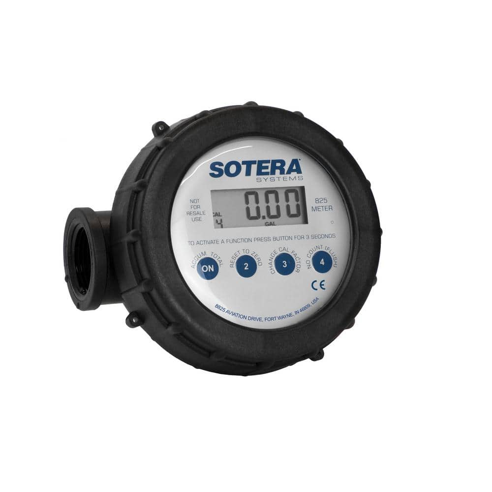 SOTERA 2 GPM - 20 GPM Digital Chemical Transfer Meter 825 - The Home Depot