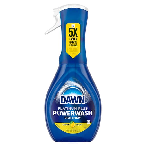 Dawn Platinum Plus Powerwash 16 oz. Lemon Scent Liquid Dish Soap ...