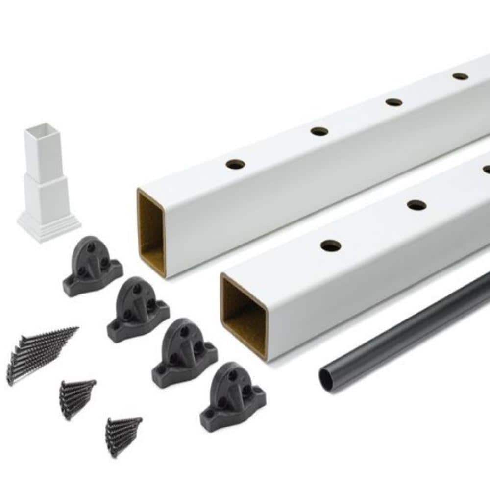 Trex 6 in. x 36 in. Stair Rail Kit with Balusters WT0636SRK - The Home ...
