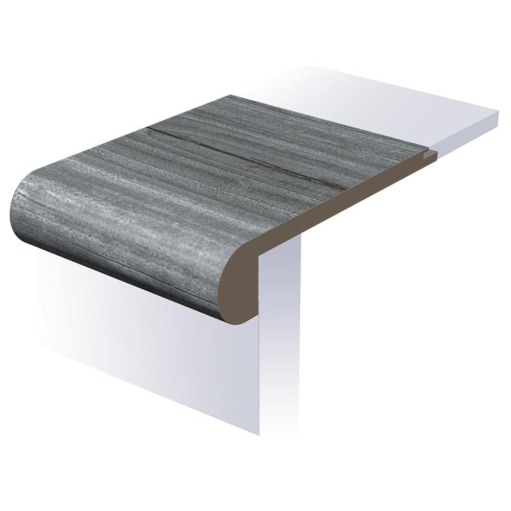 SELKIRK FLOORS Smokey Keystone 1 in. T x 4-1/2 in. W x 94 in. L ...