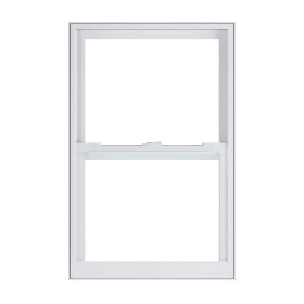 American Craftsman 24 in. x 37.375 in. 70 Series White Single Hung Low ...