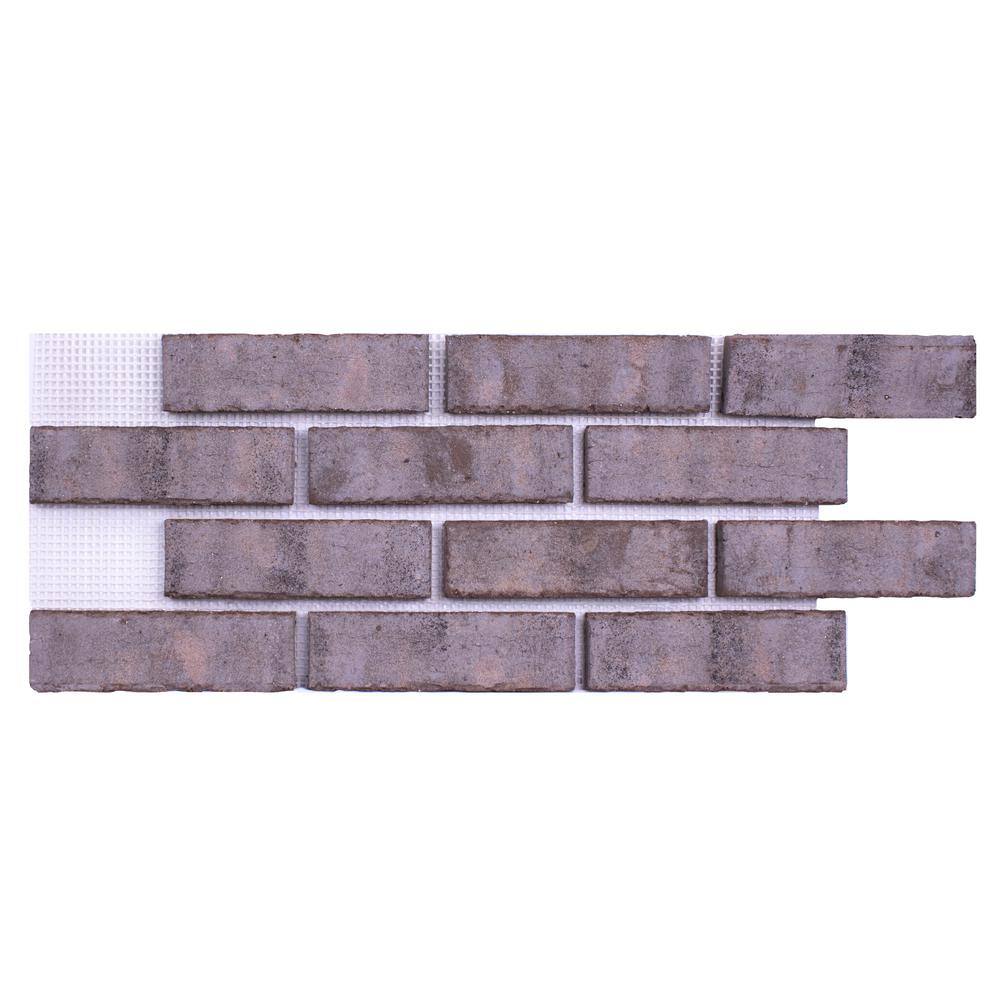 Old Mill Brick Ocean Coral 4.25 in. x 30.5 in. in. x 12 in. Clay ...