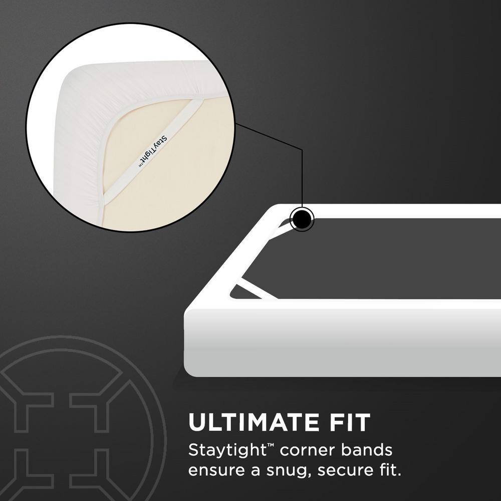 Buy TEMPUR-Protect Queen Polyester Mattress Protector Only Online at ...