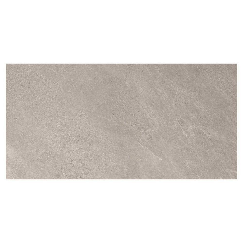 Ivy Hill Tile Monolith Silver Gray 4 in. x 0.35 in. Matte Porcelain ...