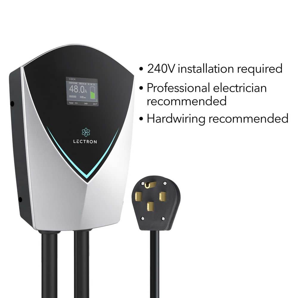 Buy V-BOX EV Charging Station (48A, 240V) Level 2 Electric Vehicle (EV ...