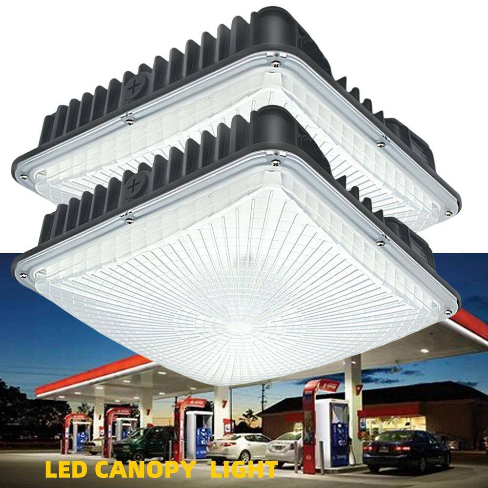 KOAOEIRS 350-Watt Equivalent Integrated LED Bronze Outdoor Commercial ...