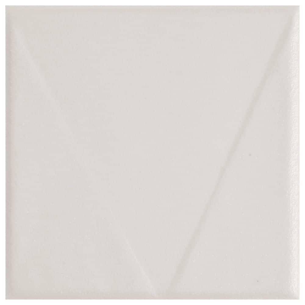 Ivy Hill Tile Stacy Garcia Avento Deco White 4.64 in. x 0.32 in ...