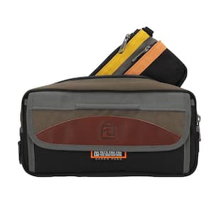 VETO PRO PAC 11.5 in. Small Gray Nylon Tool Pouch with Pen Knife Pliers ...